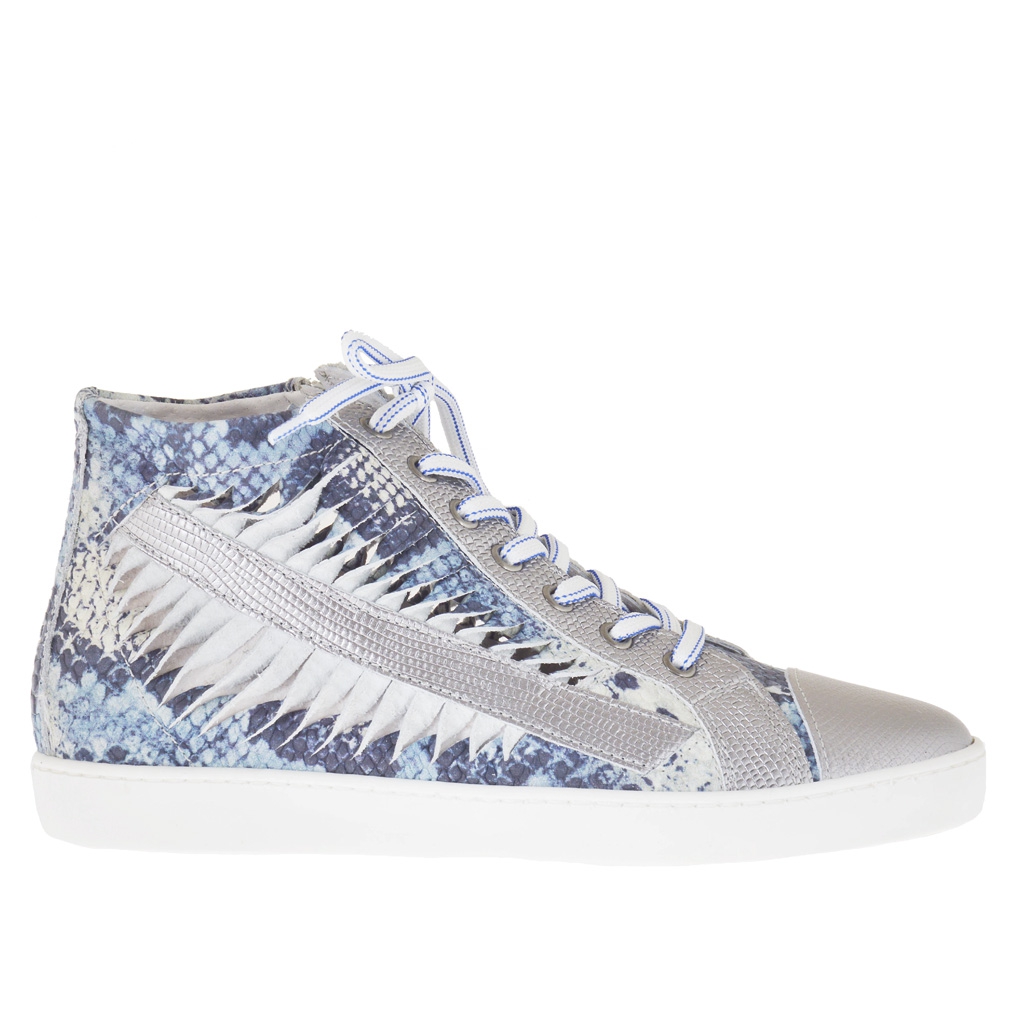 chaussure python bleu